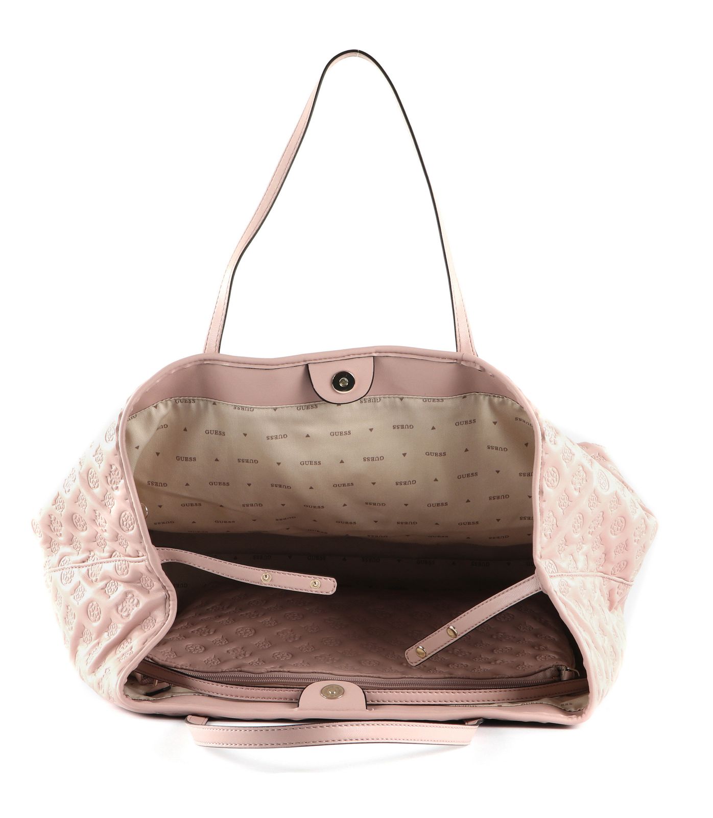 GUESS shopper bag Vikky Extra Large Tote Pale Rose | Buy bags, purses ...