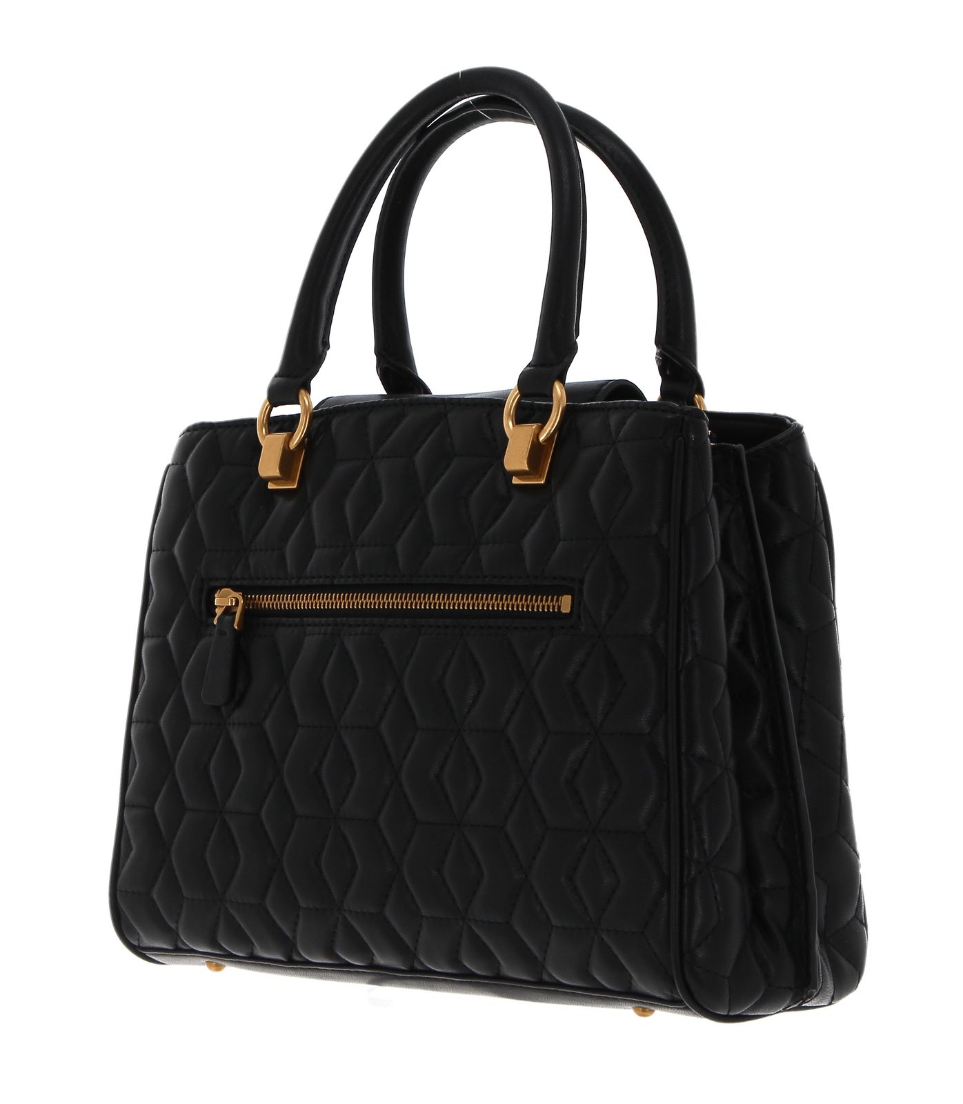GUESS handbag Elenia Girlfriend Satchel Black | Buy bags, purses ...
