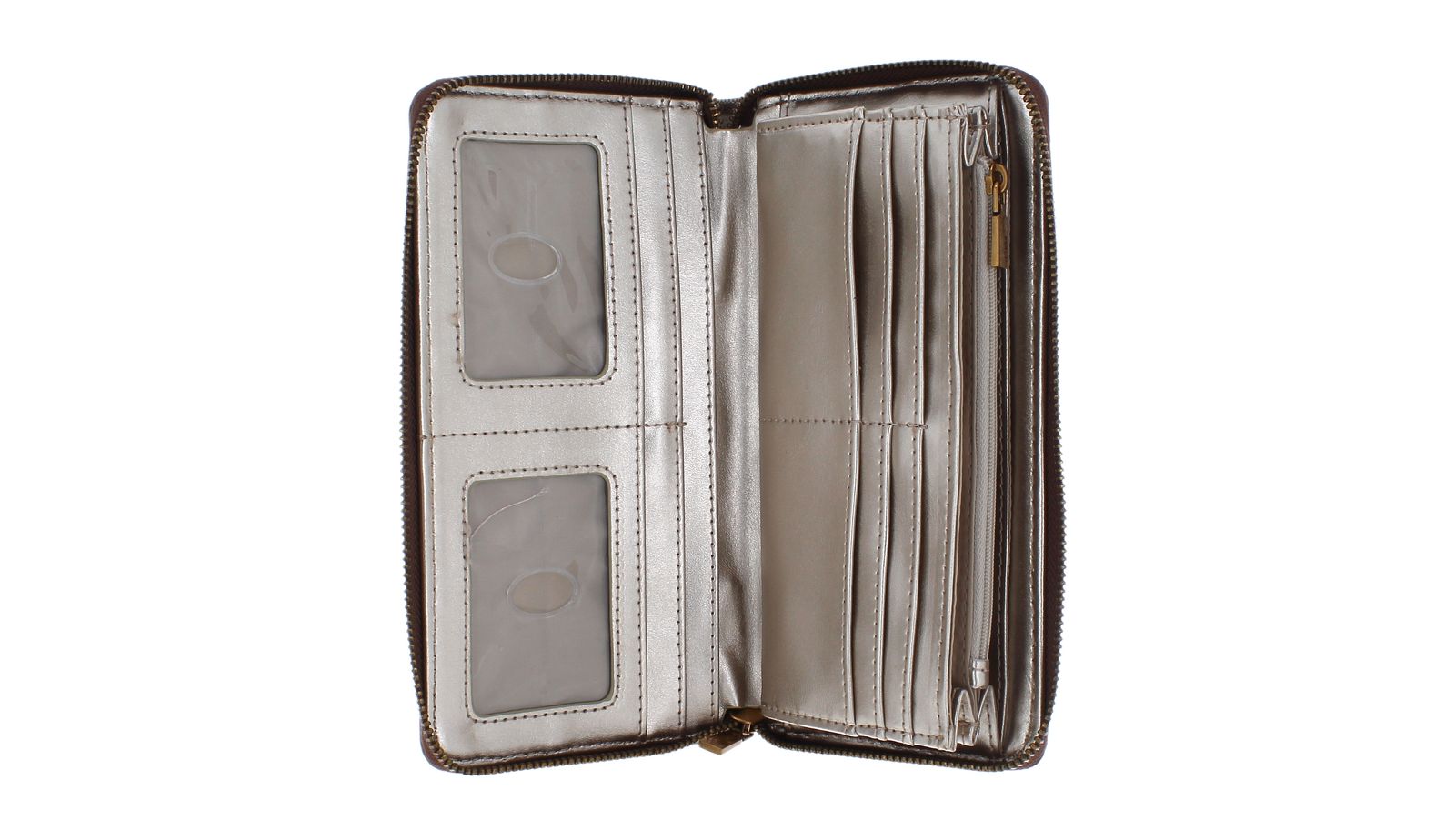 GUESS purse SLG Cheque Organizer Latte Logo / Brown | Buy bags, purses ...