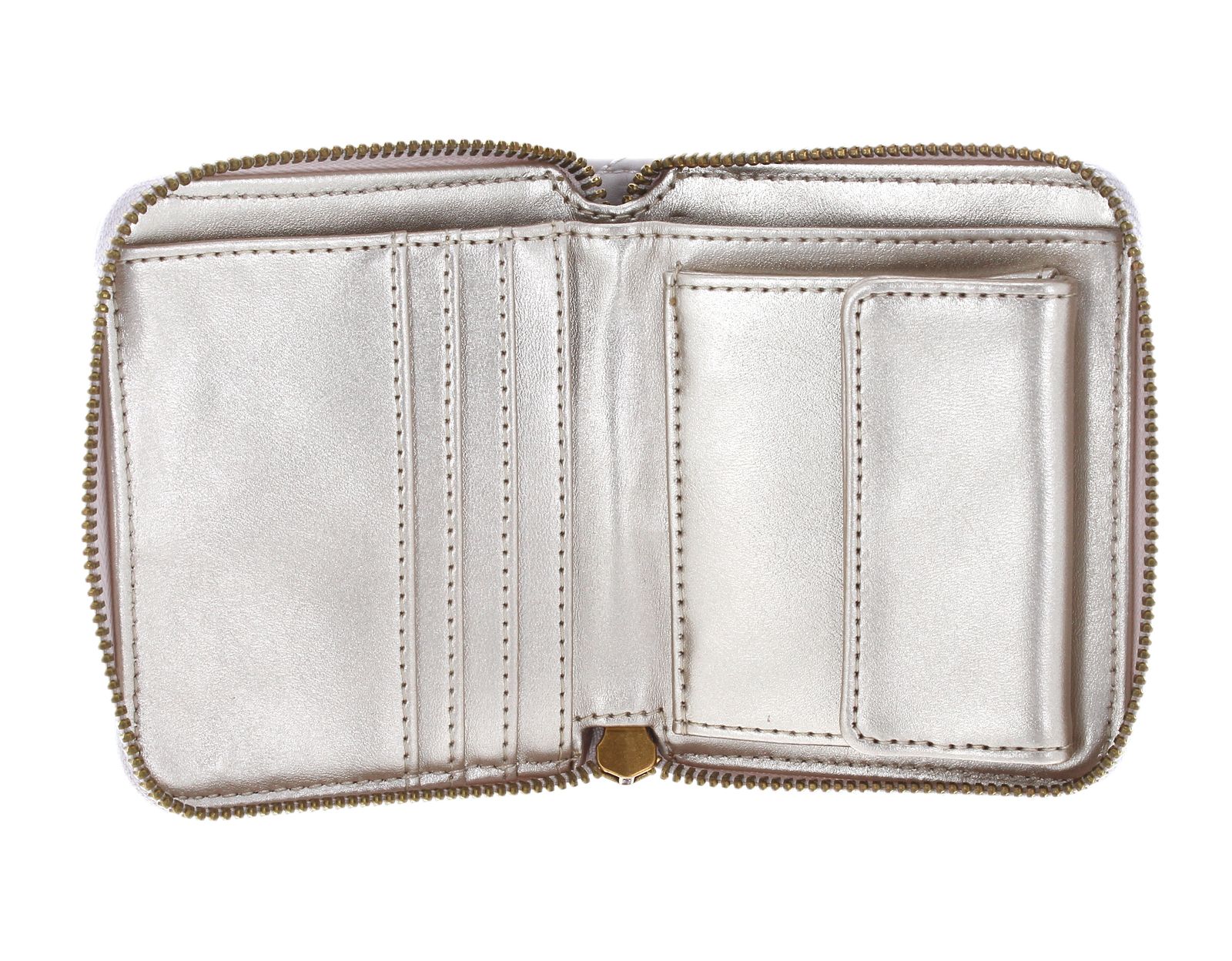 GUESS Geldbörse Elenia SLG Zip Around Wallet Stone | modeherz