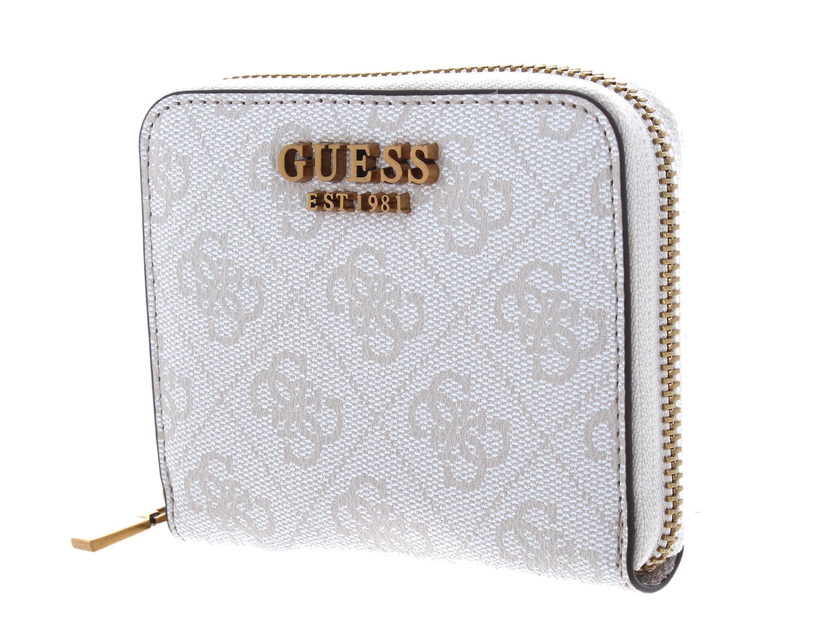 GUESS purse Ginevra Logo SLG Zip Around Wallet Stone Logo | Buy bags ...