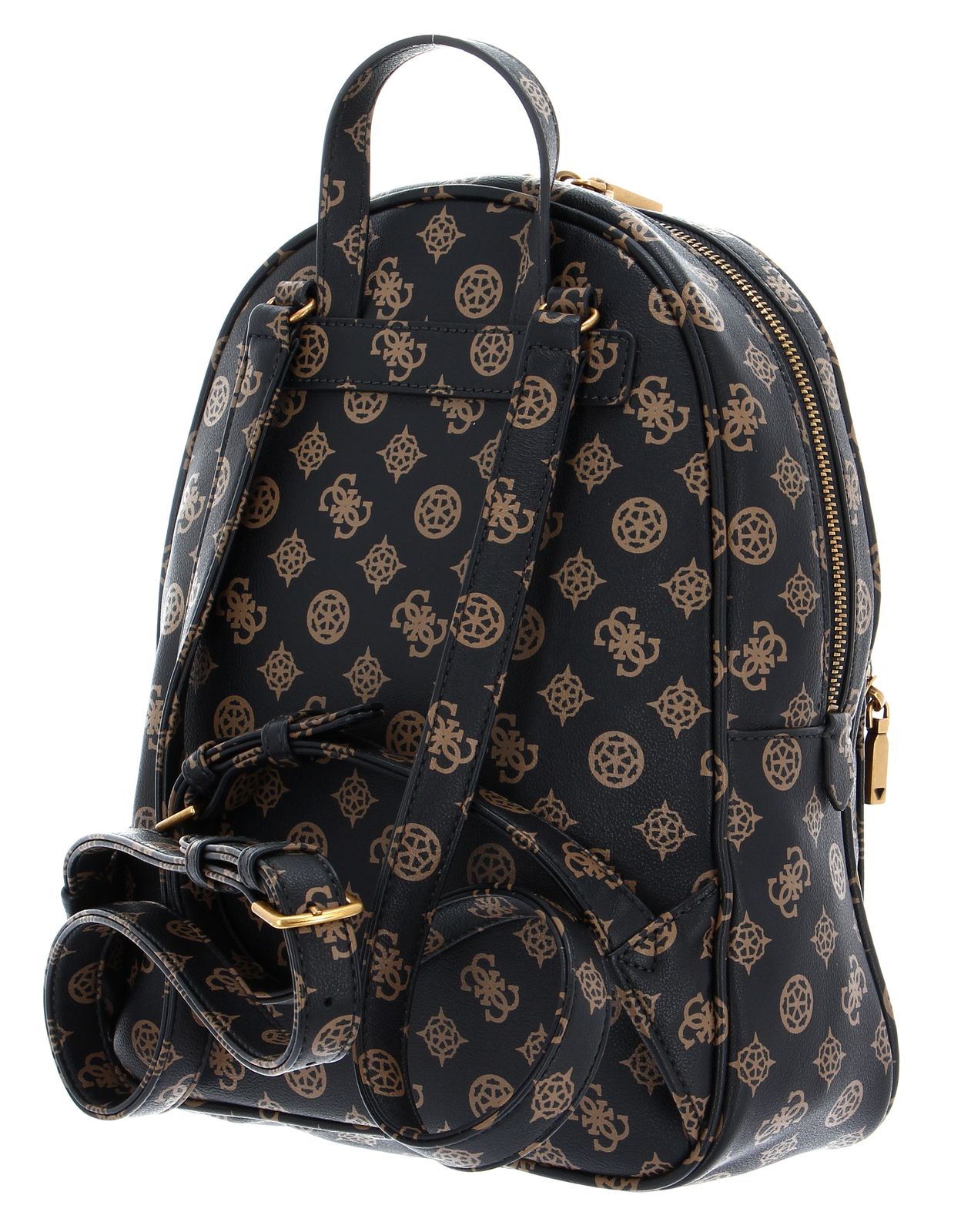GUESS Rucksack House Party Backpack L Mocha Logo | modeherz