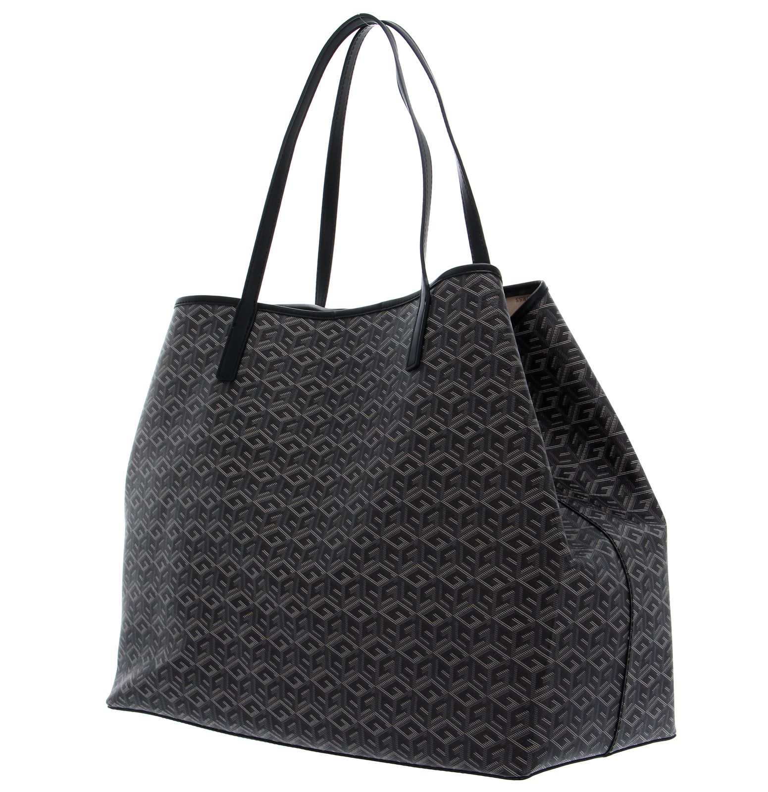 GUESS shopper bag Vikky Extra Large Tote Charcoal Logo | Buy bags ...