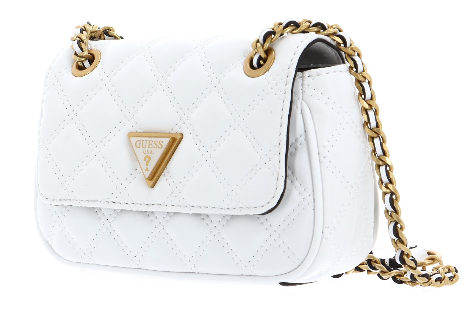 GUESS Giully Mini Convertible Crossbody Flap White | Buy bags, purses ...
