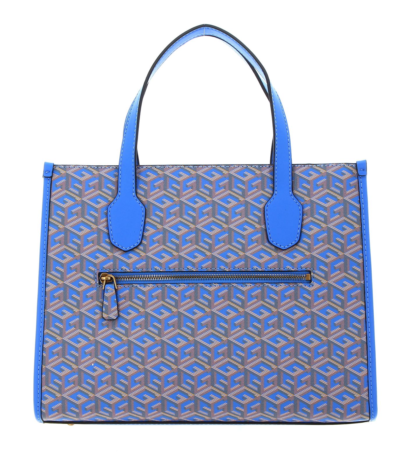GUESS shoulder bag Silvana Two Compartment Tote Aquatic Logo | Buy bags ...