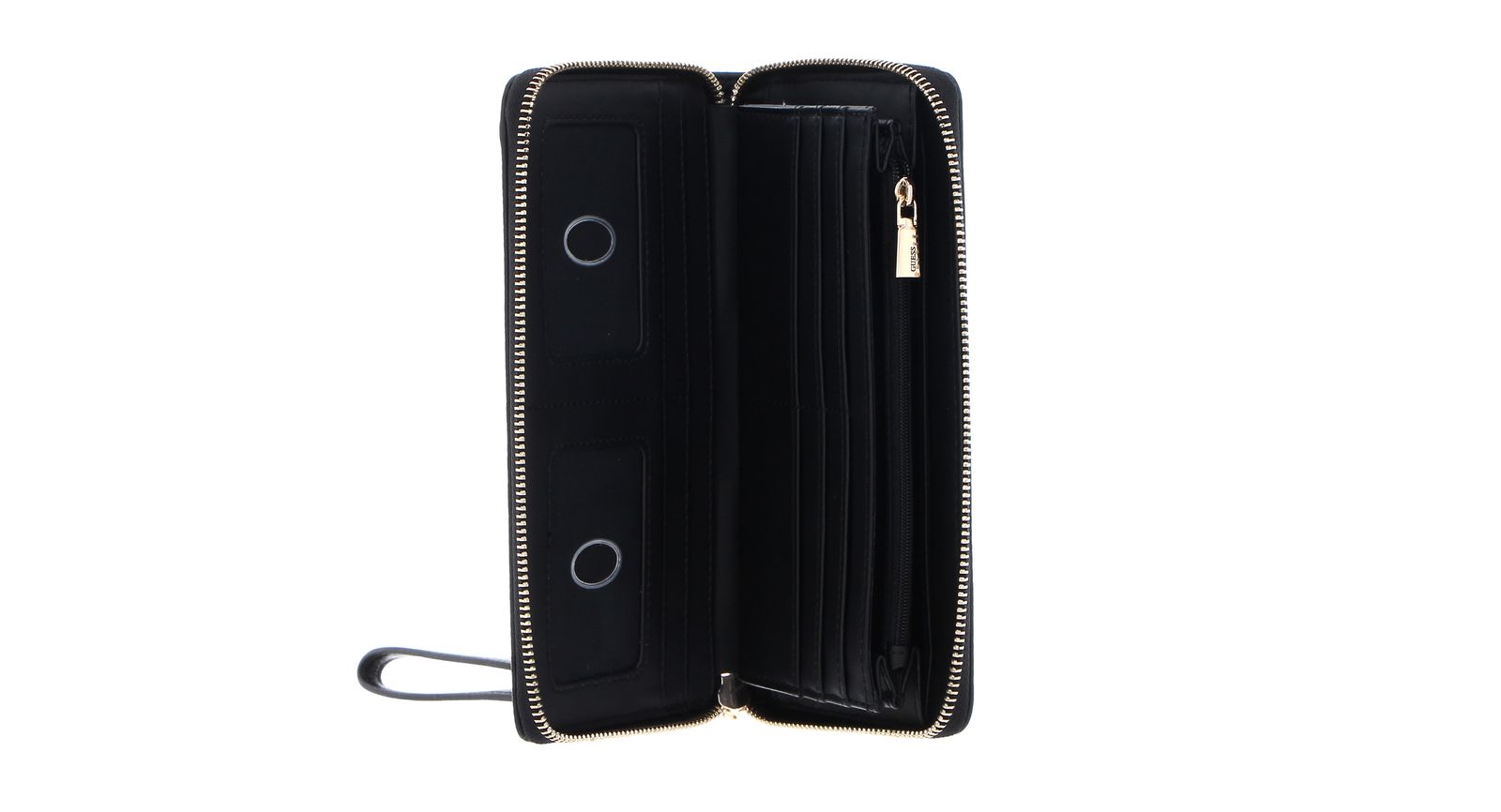 GUESS purse Kersti SLG Cheque Organizer Black | Buy bags, purses ...