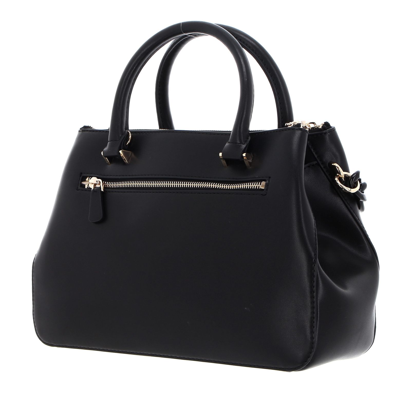 GUESS Handtasche Corina Status Satchel Black | modeherz