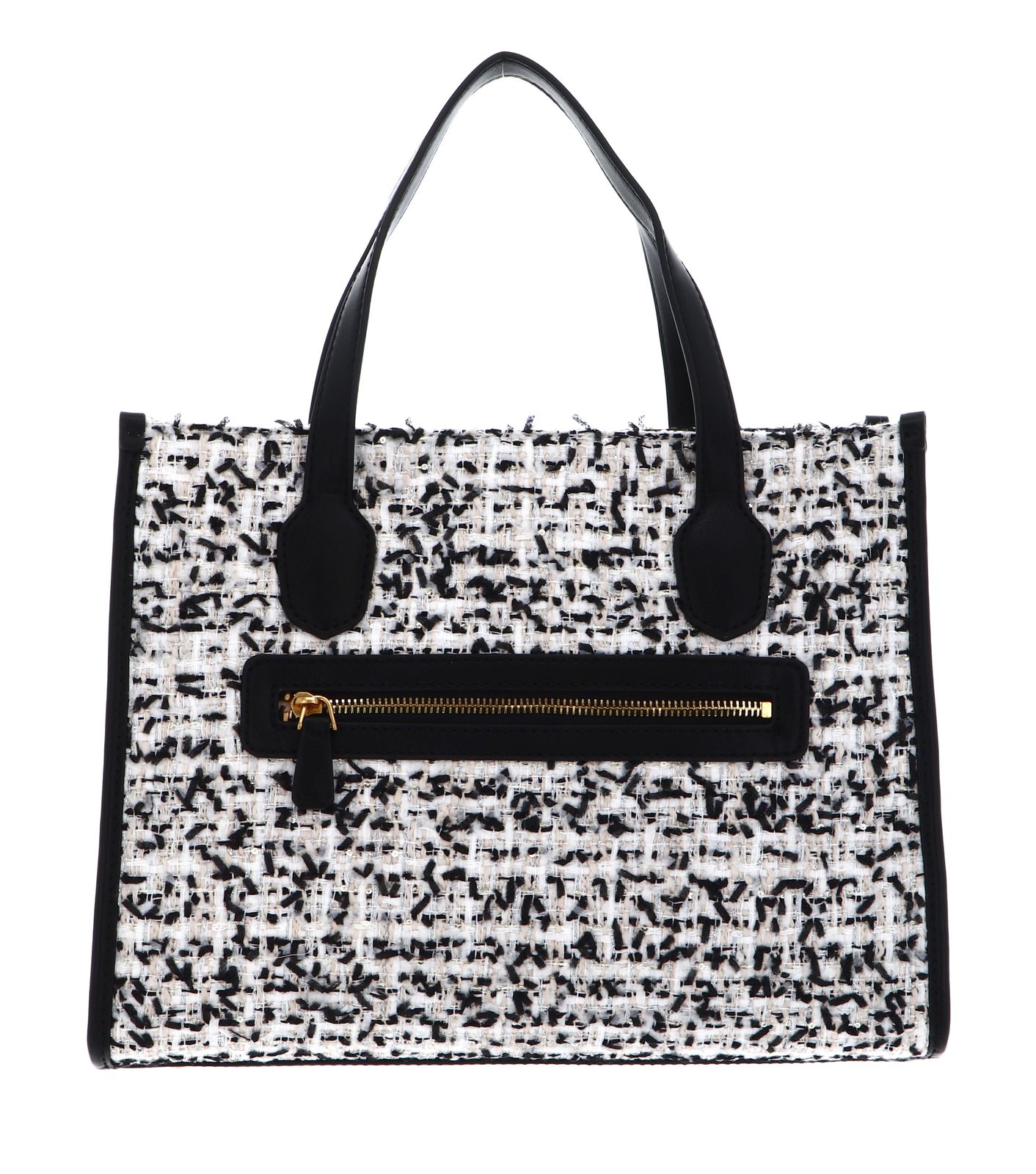 GUESS Handtasche Silvana 2 Compartment Tote Cream Multi | modeherz