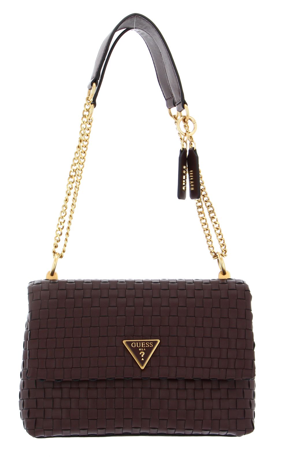 GUESS cross body bag Noelle Xbody Flap Organizer Mahogany | Buy bags ...