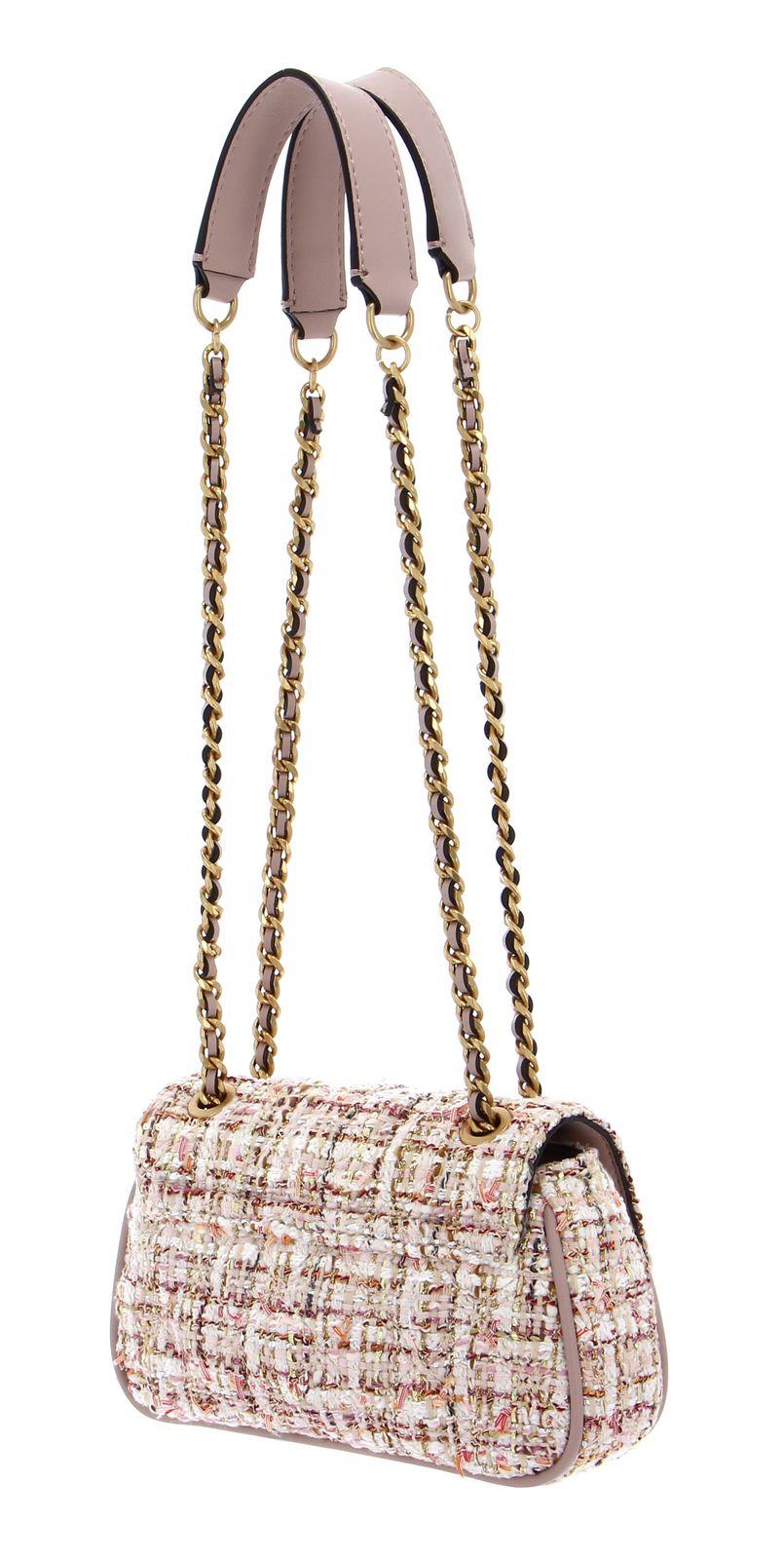 GUESS Umhängetasche Giully Mini Xbody Flap Ash Rose | modeherz