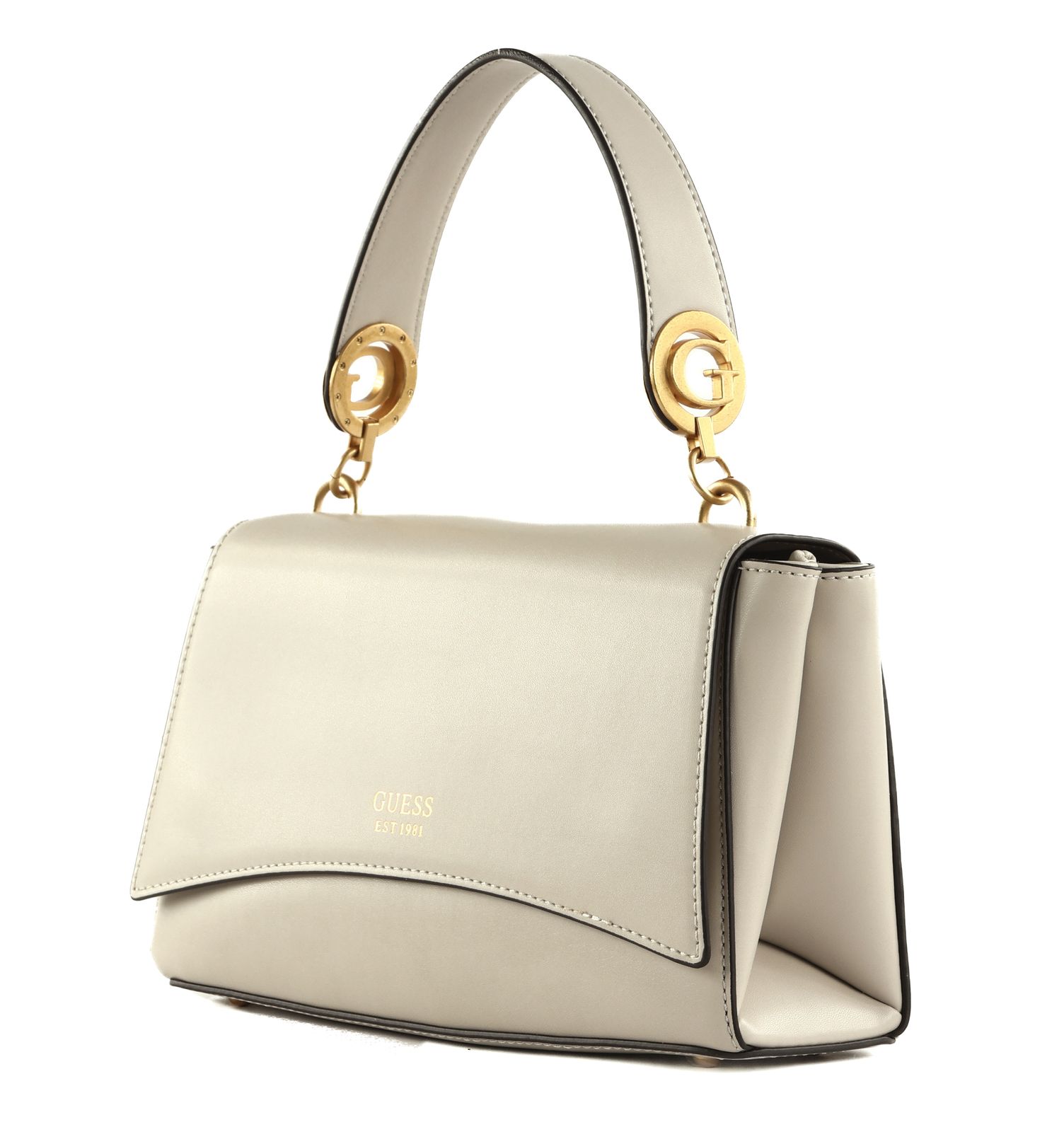 GUESS cross body bag Masie Top Handle Flap Bag Stone | Buy bags, purses ...