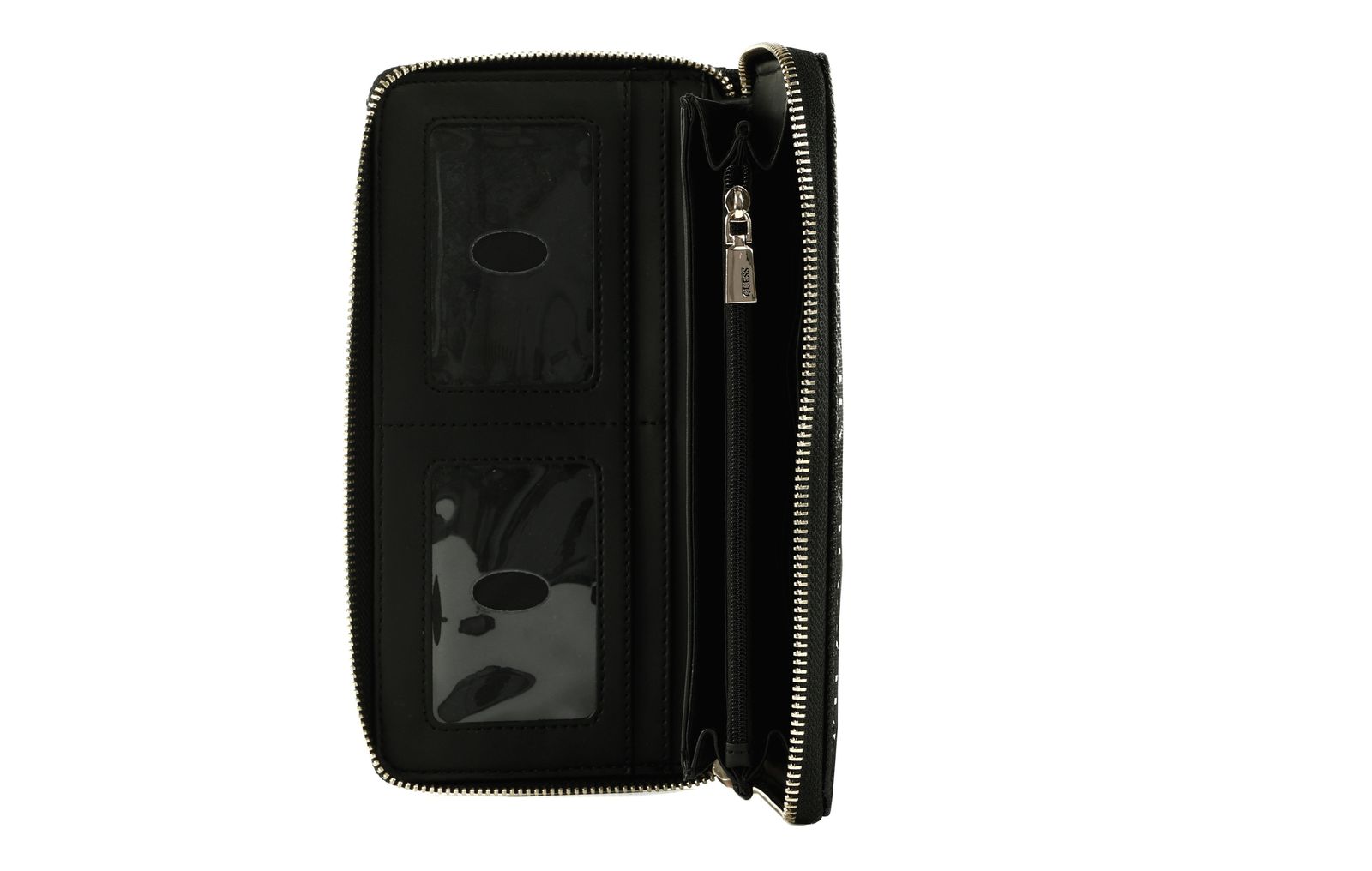 GUESS Geldbörse Adi Cheque Organizer Black | modeherz