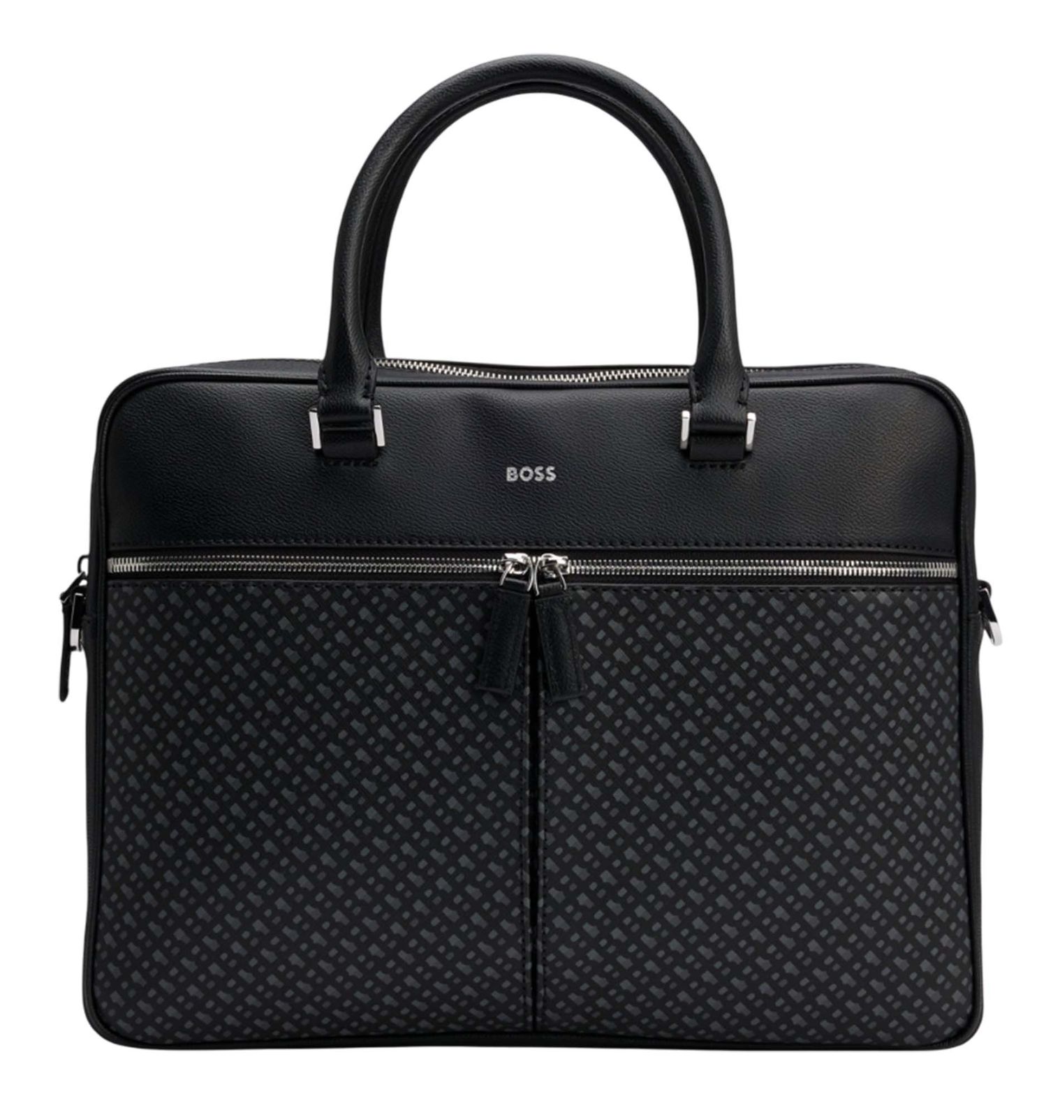 Hugo boss signature laptop bag store