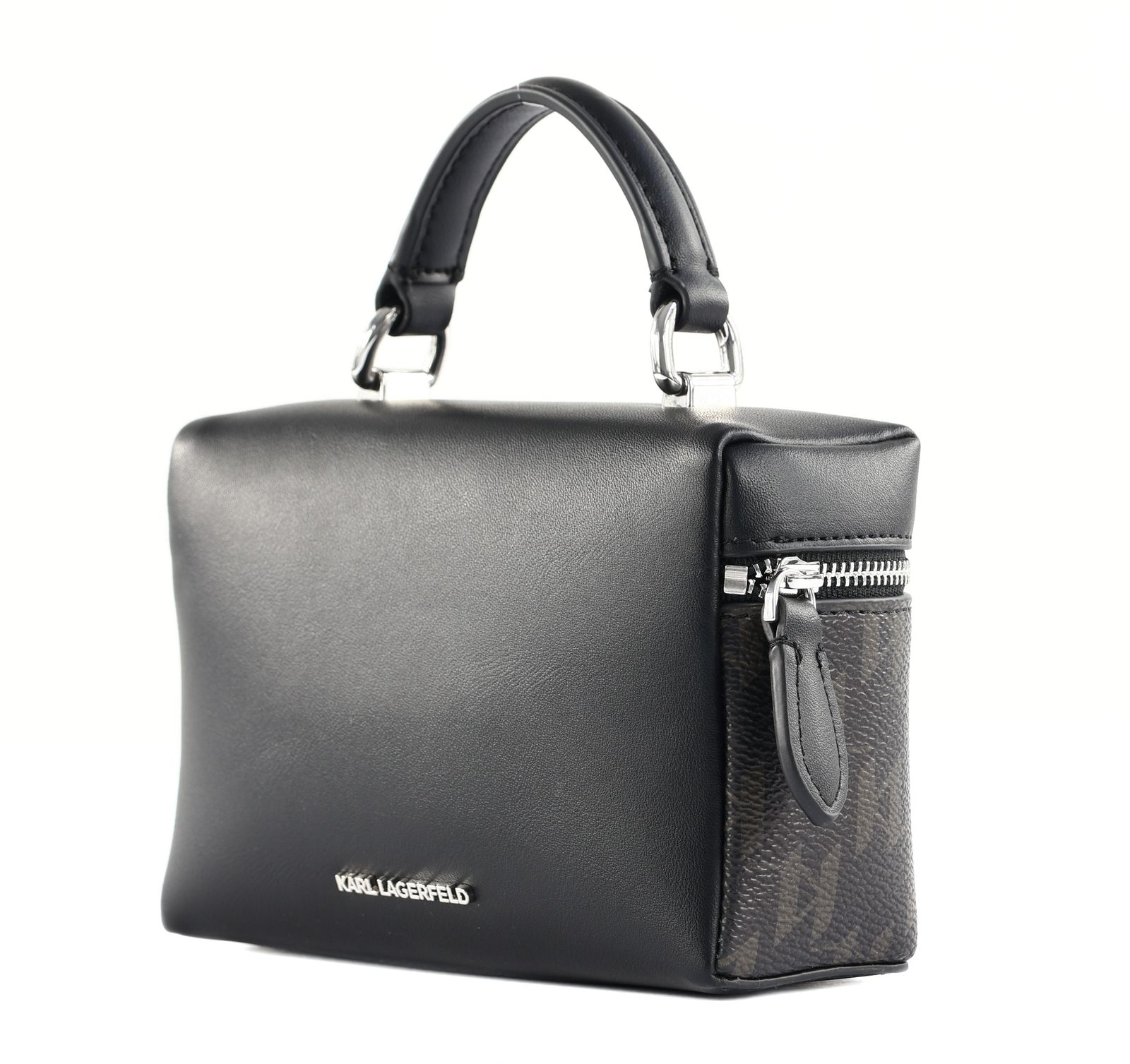 KARL LAGERFELD Ikon Monogram CC Vanity Crossbody S Brown-KL Mono | Buy ...